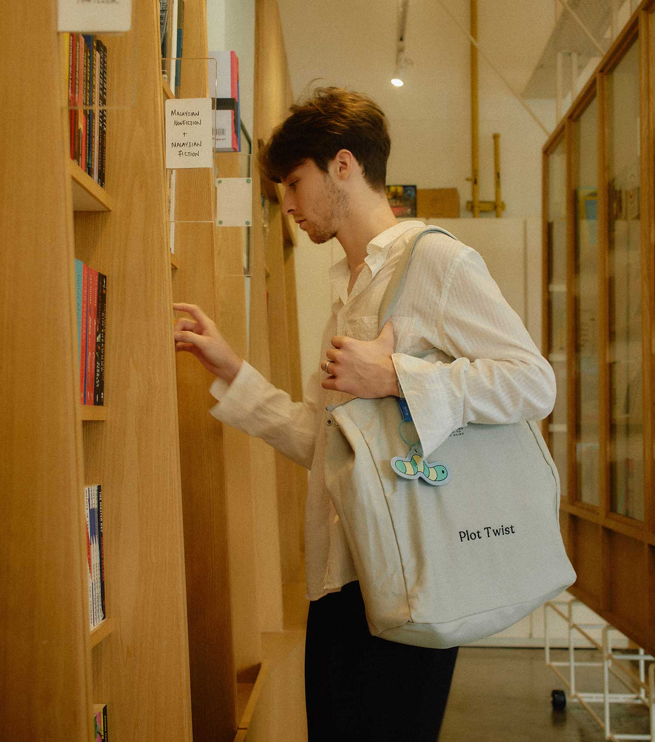 Mist—Library Tote – Ana Tomy Philippines
