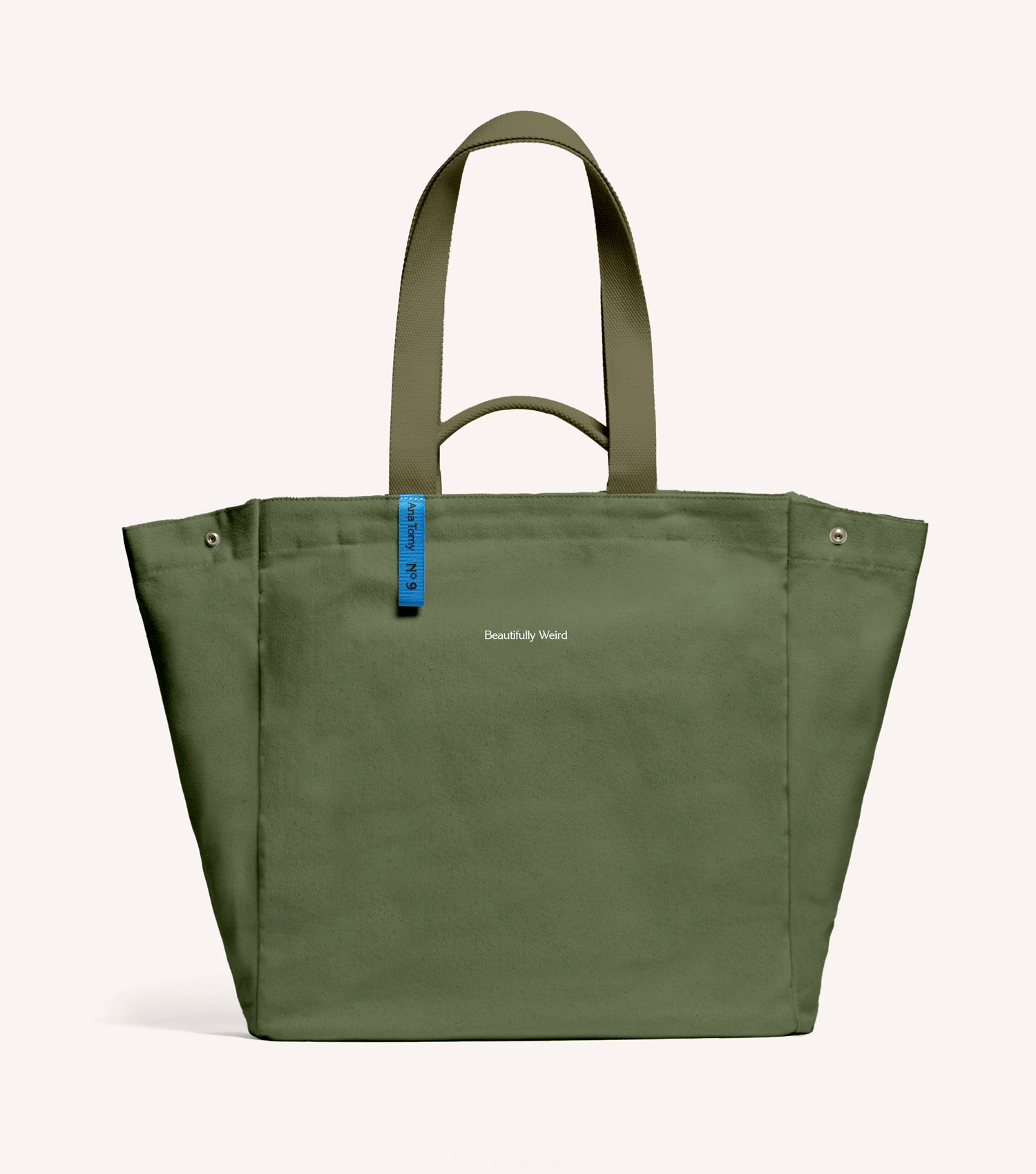 Olive—Library Tote – Ana Tomy Philippines