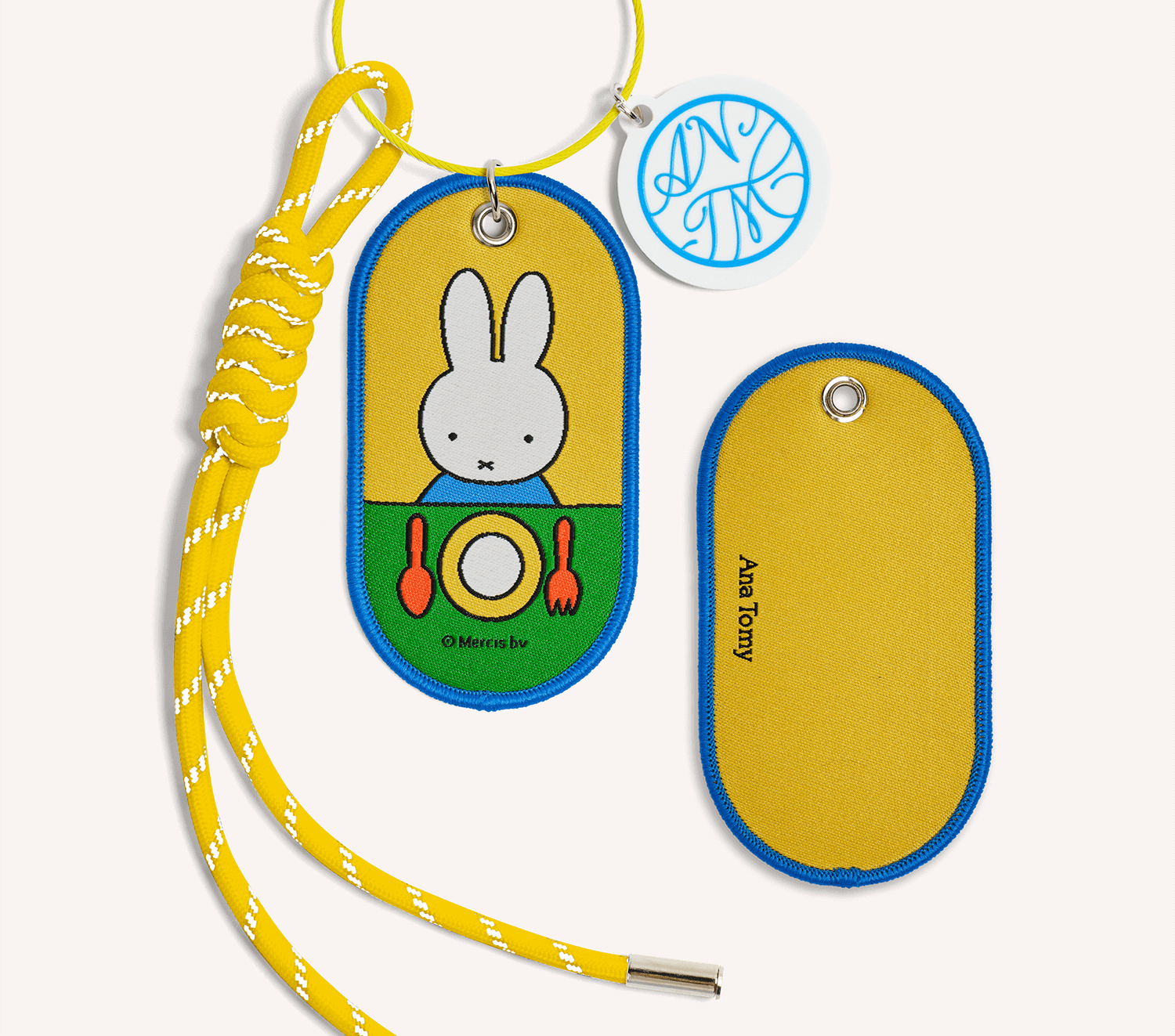Miffy 'Miffy Having Breakfast'—Woven Charm – Ana Tomy Philippines